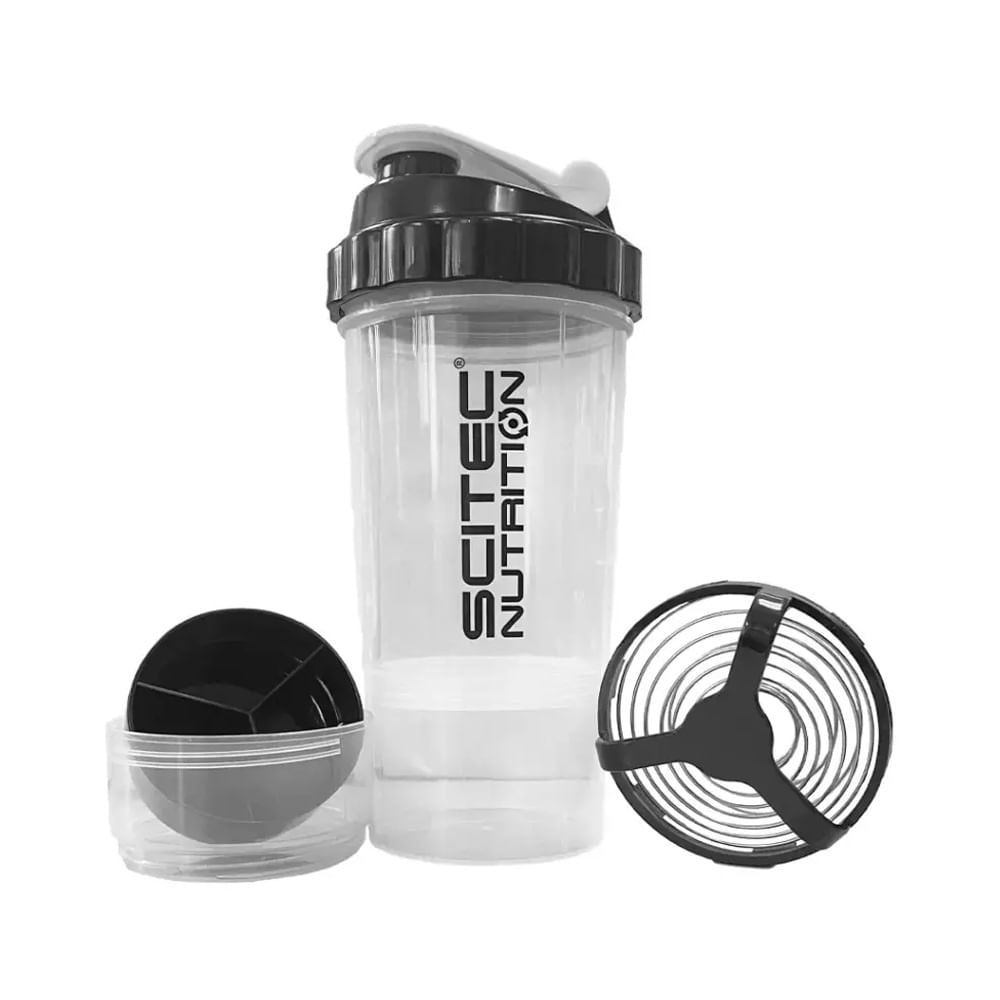 Shaker Scitec 600 ml | Con compartimiento extra - NutriPoint Peru ...